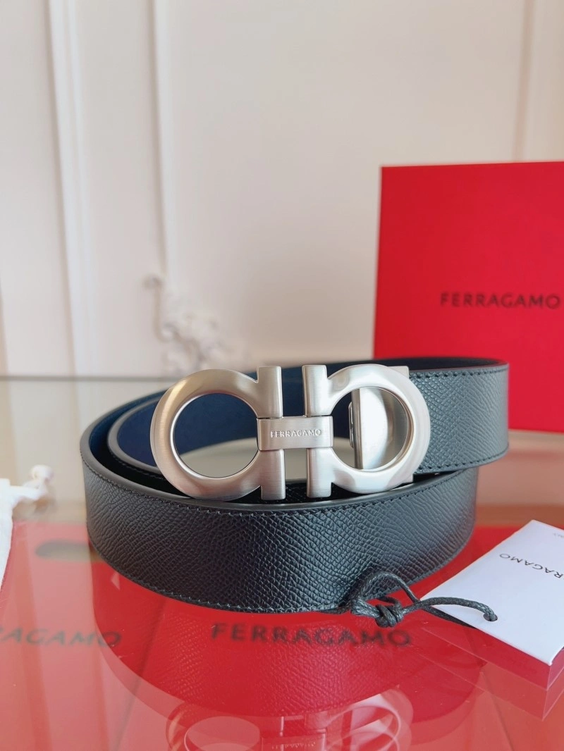 Brand-authenticated Ferragamo Belts