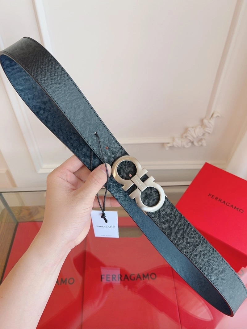 Brand-authenticated Ferragamo Belts