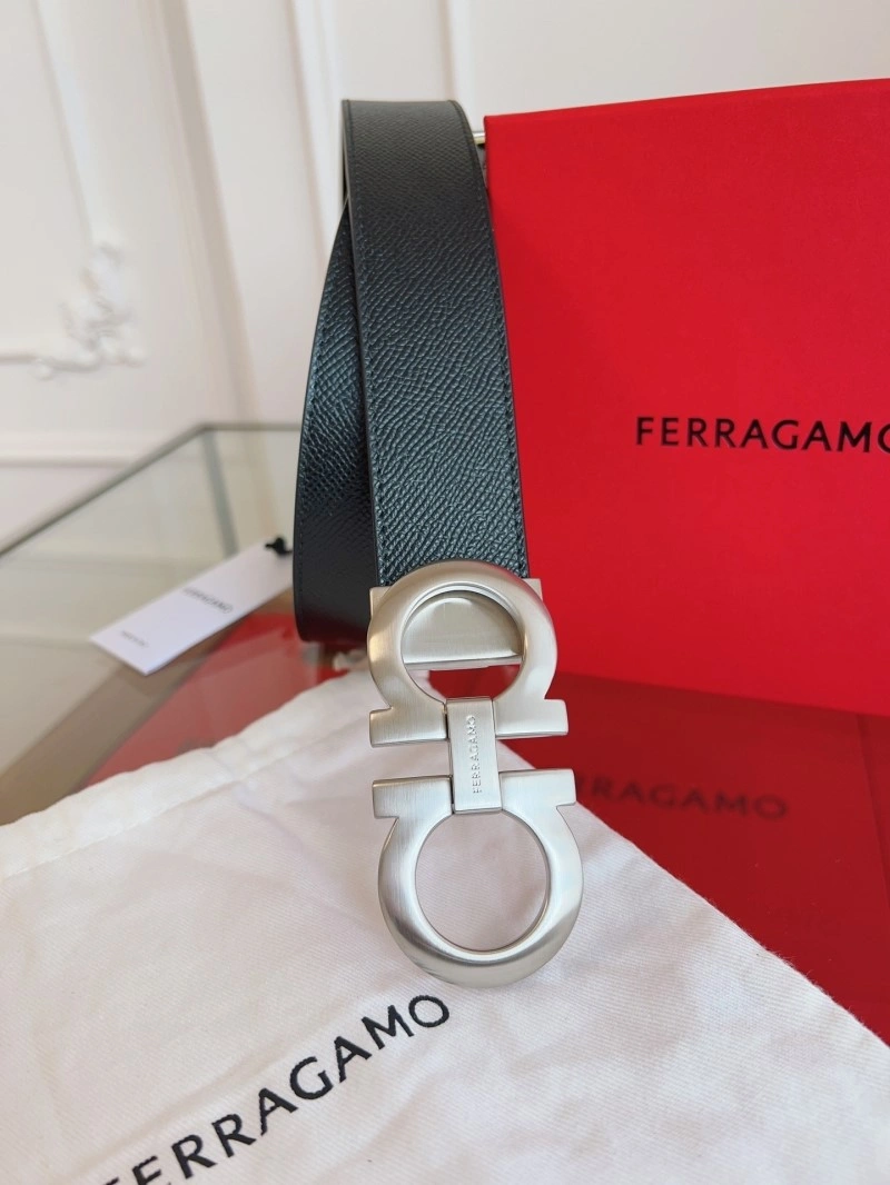 Brand-authenticated Ferragamo Belts