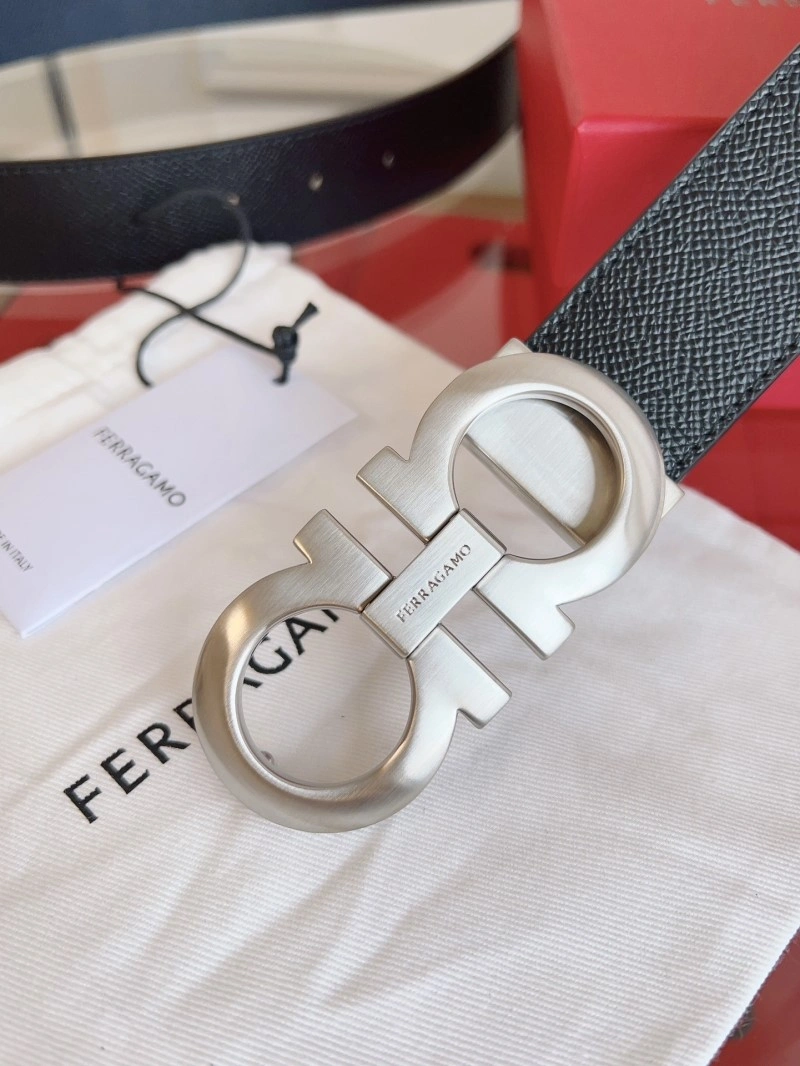 Brand-authenticated Ferragamo Belts