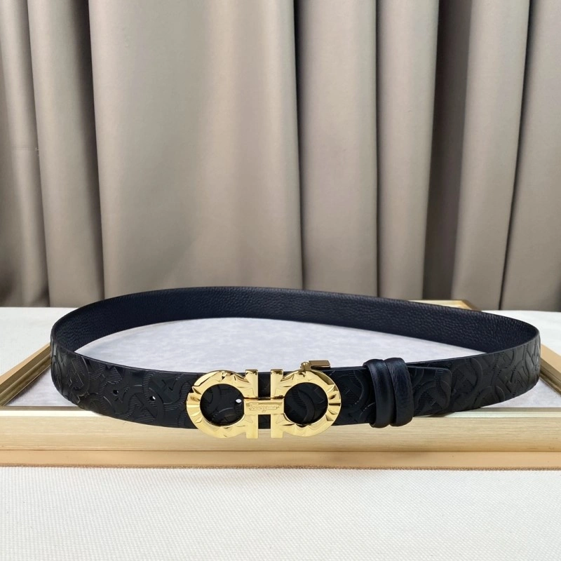 Brand-authenticated Ferragamo Belts