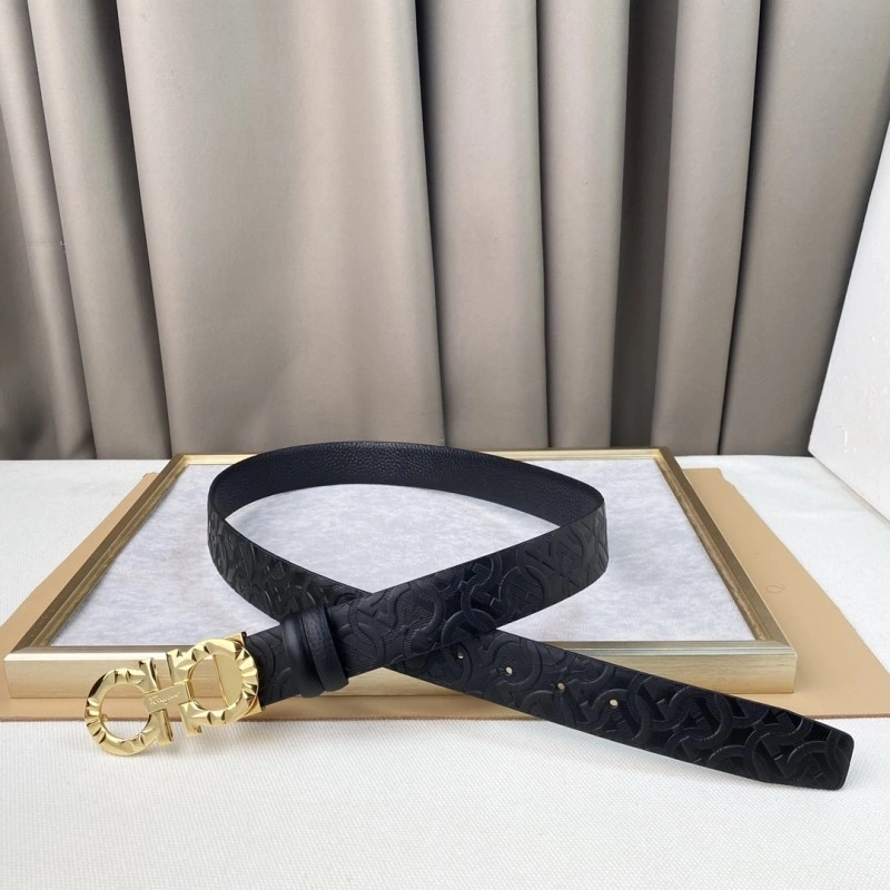 Brand-authenticated Ferragamo Belts