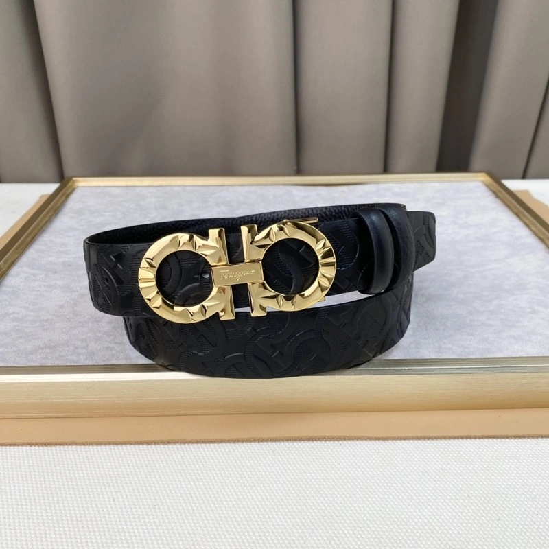 Brand-authenticated Ferragamo Belts