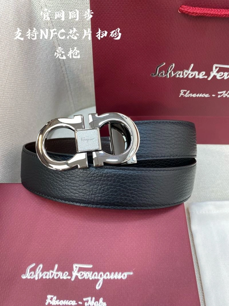 Brand-authenticated Ferragamo Belts