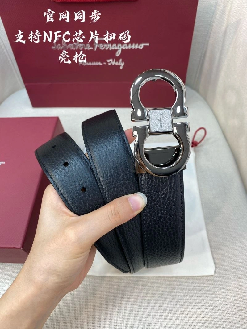 Brand-authenticated Ferragamo Belts
