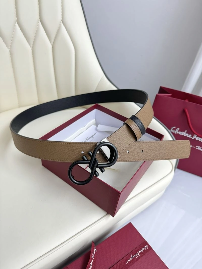 Brand-authenticated Ferragamo Belts