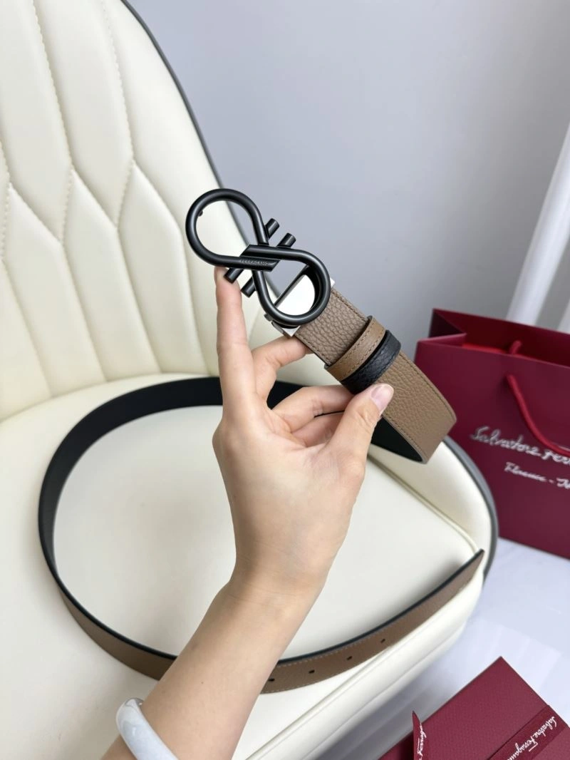 Brand-authenticated Ferragamo Belts