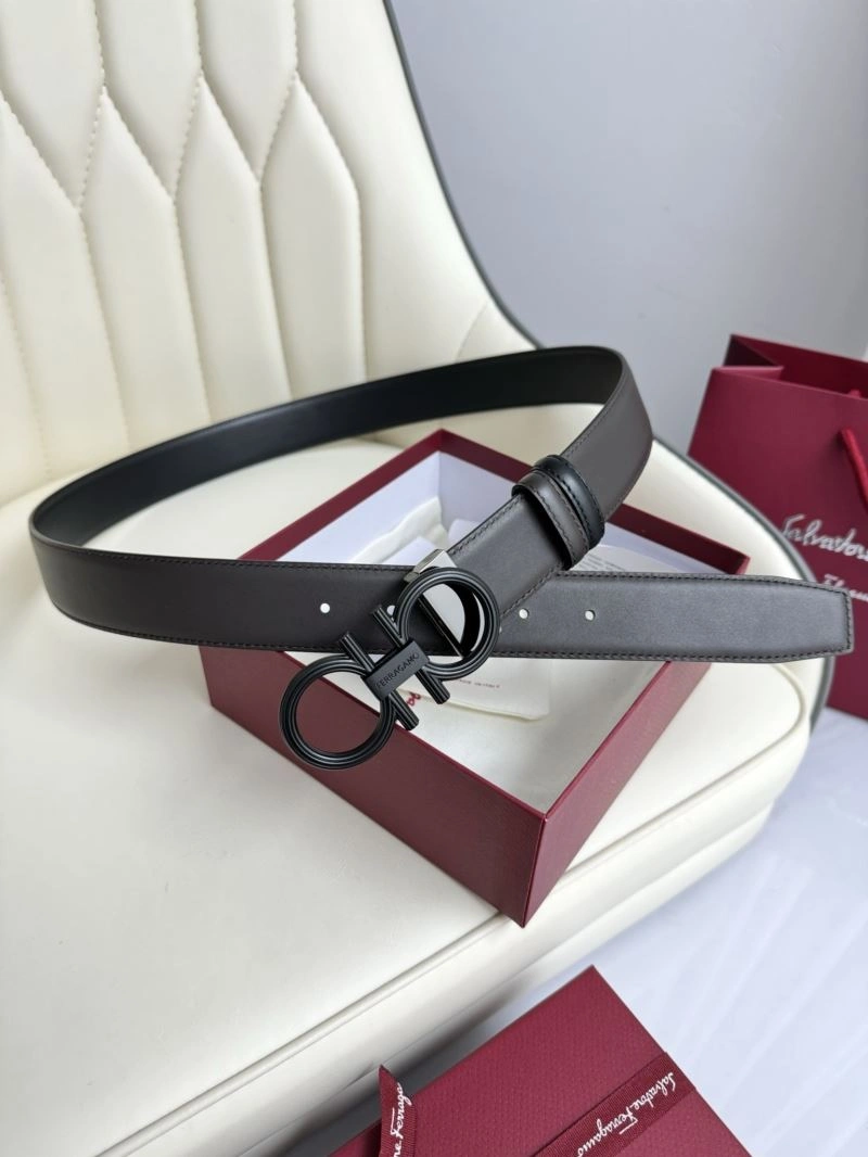 Brand-authenticated Ferragamo Belts