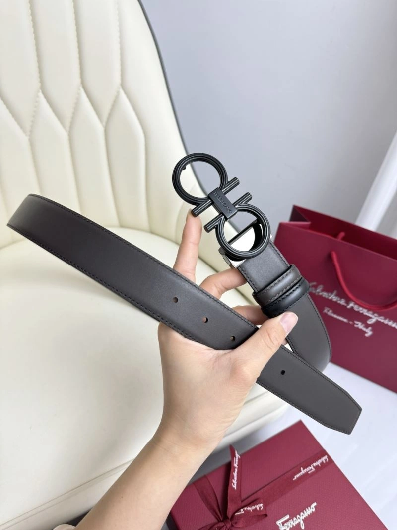 Brand-authenticated Ferragamo Belts