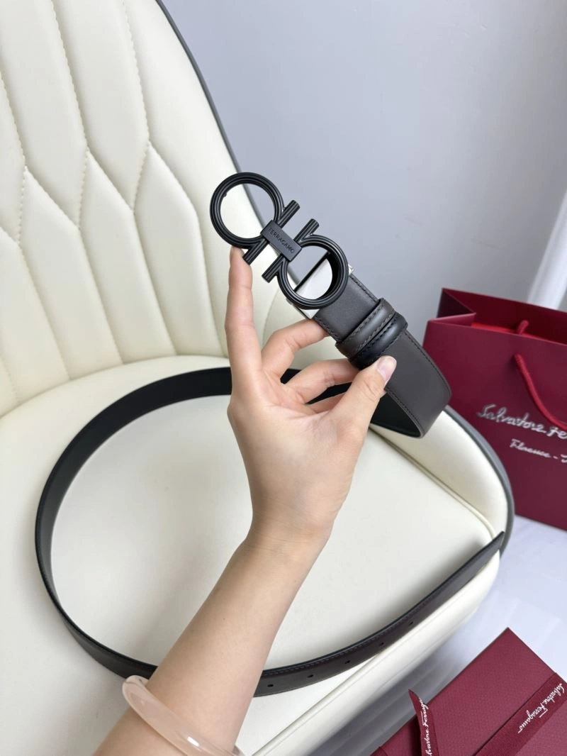 Brand-authenticated Ferragamo Belts