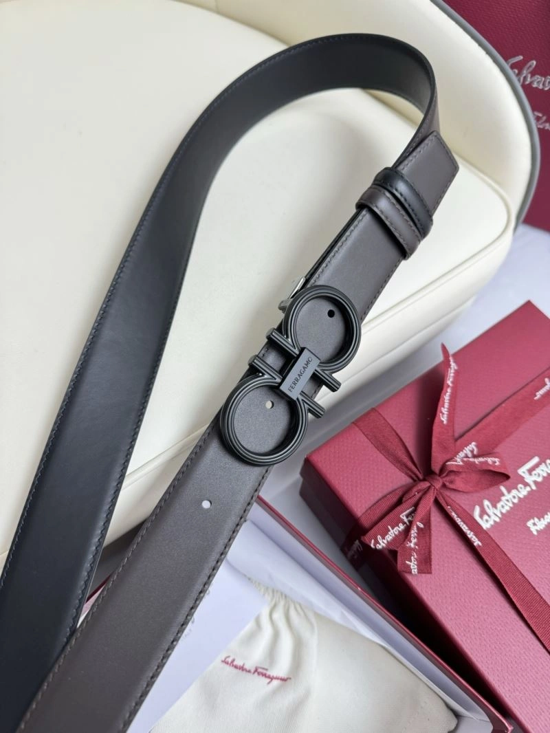 Brand-authenticated Ferragamo Belts
