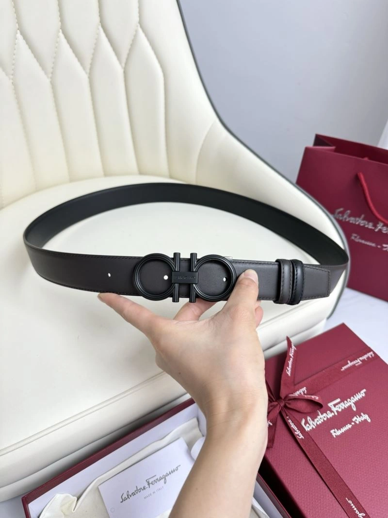 Brand-authenticated Ferragamo Belts