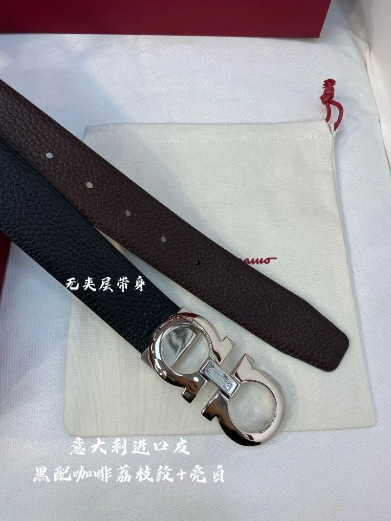 Brand-authenticated Ferragamo Belts