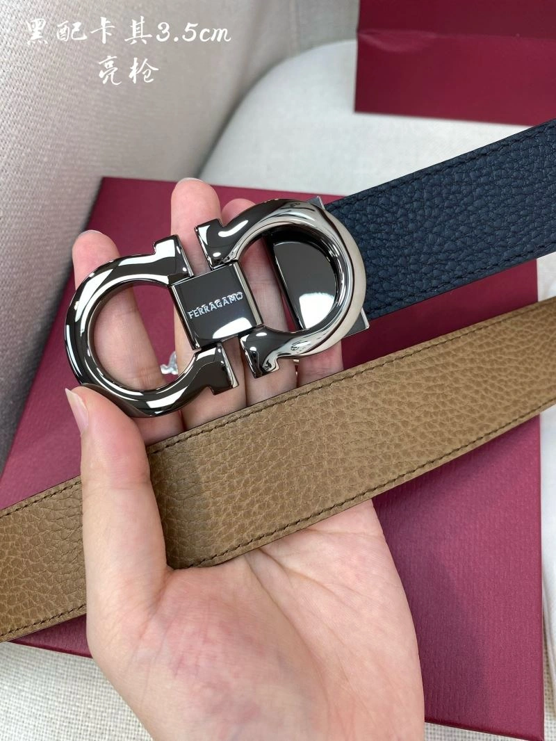 Brand-authenticated Ferragamo Belts