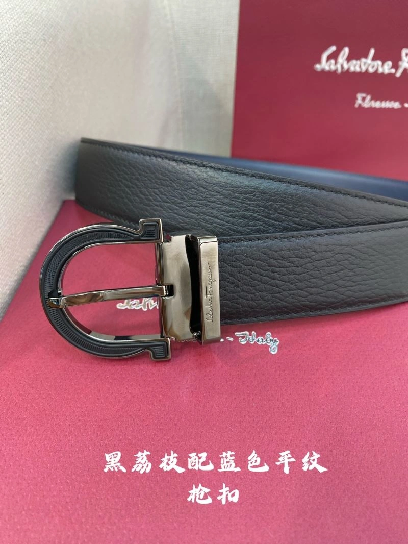 Brand-authenticated Ferragamo Belts