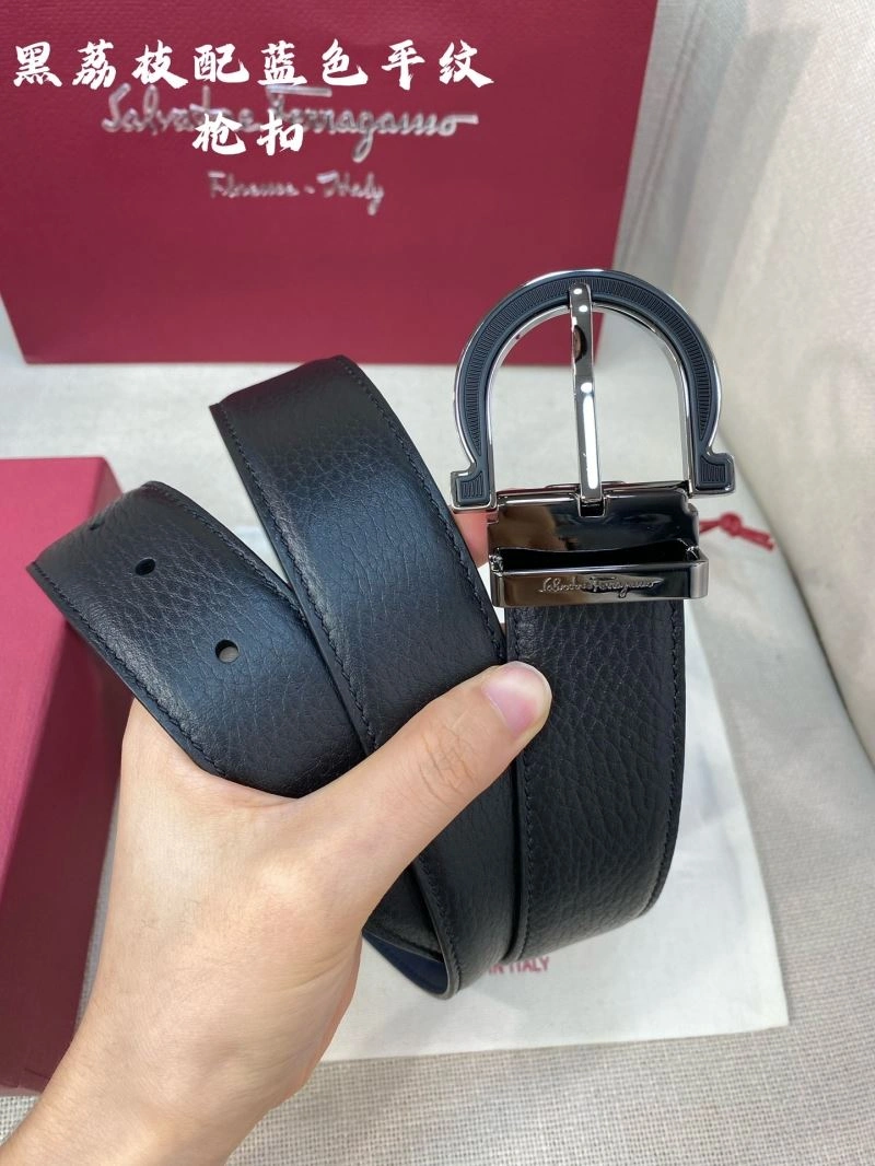 Brand-authenticated Ferragamo Belts