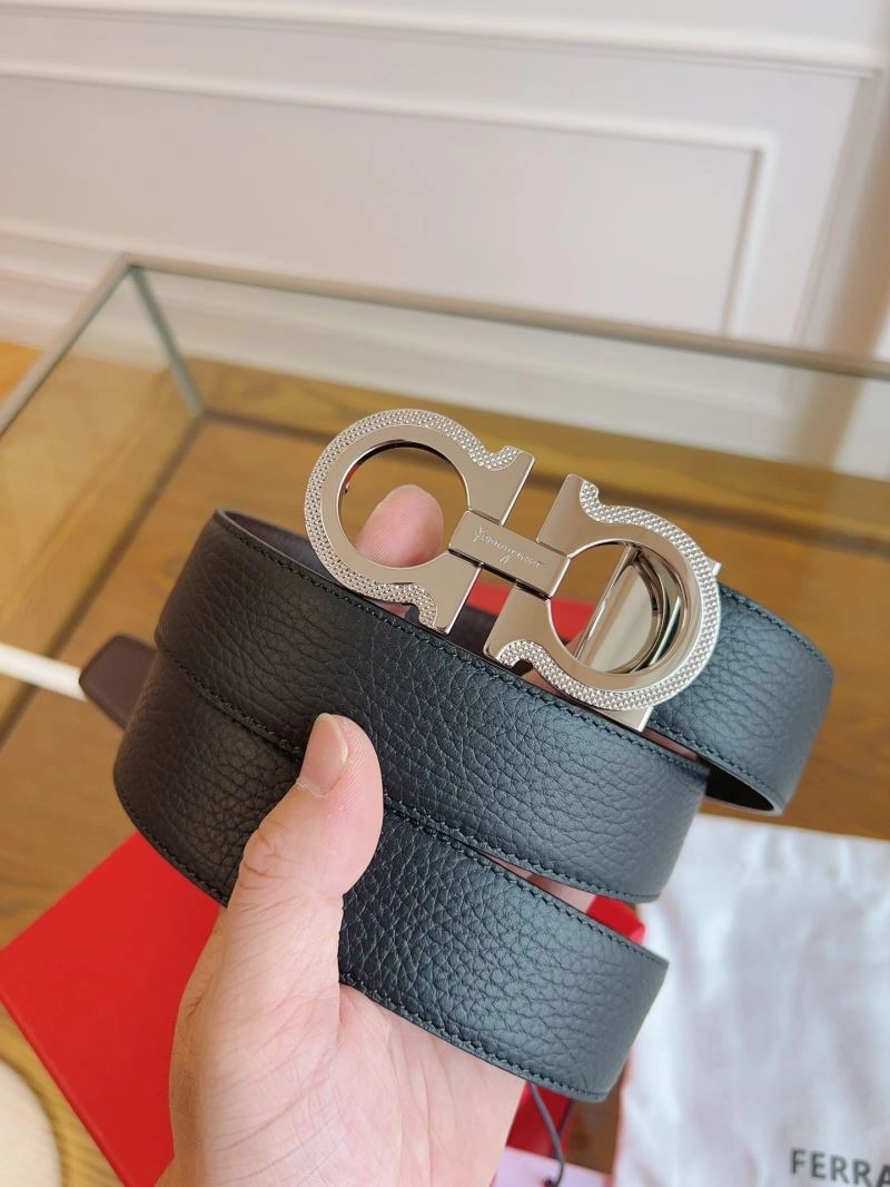 Brand-authenticated Ferragamo Belts