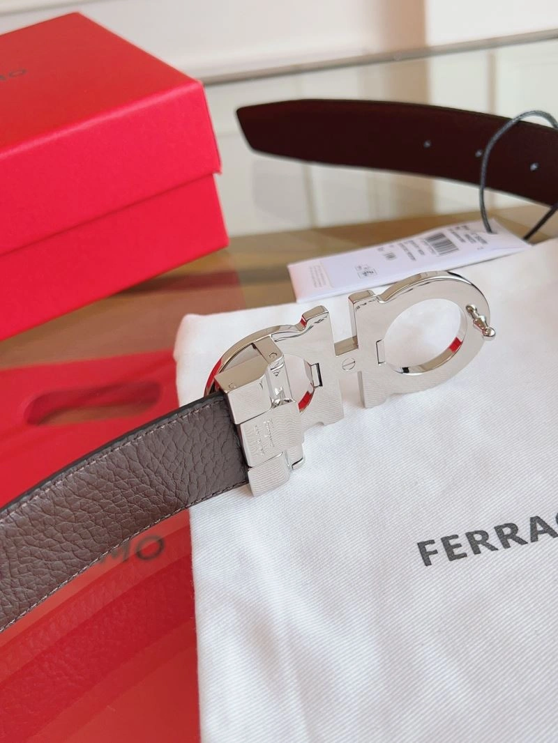 Brand-authenticated Ferragamo Belts