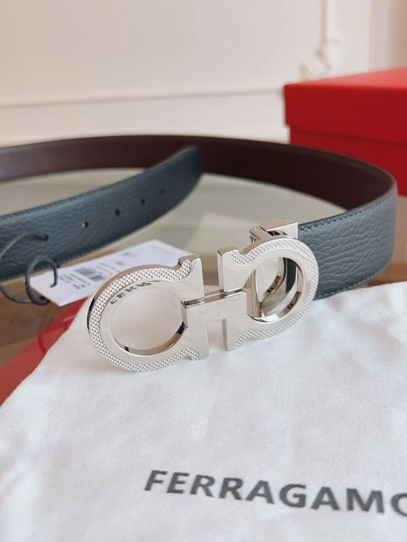 Brand-authenticated Ferragamo Belts