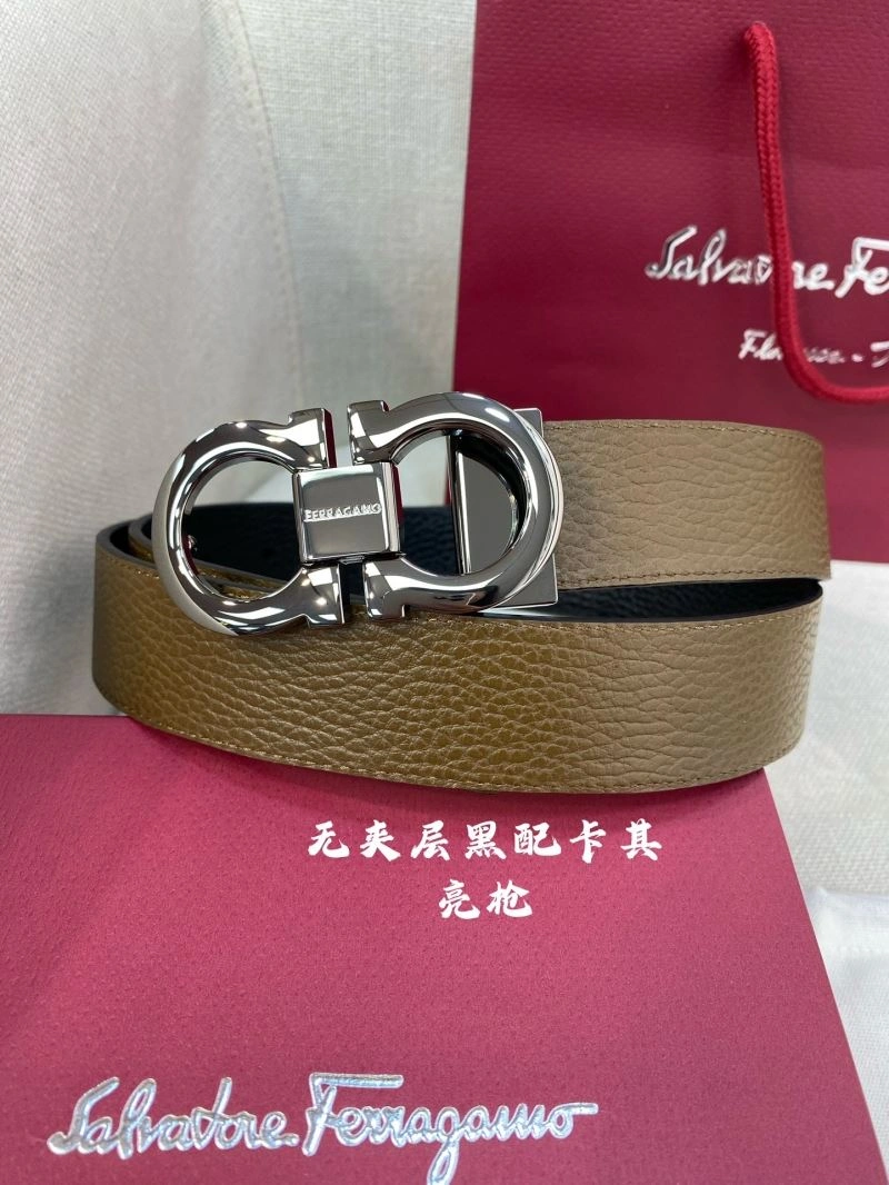 Brand-authenticated Ferragamo Belts