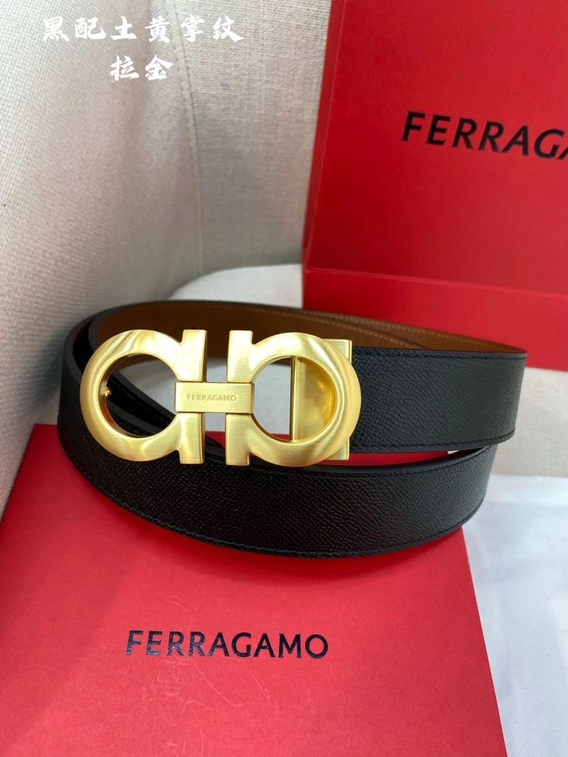 Brand-authenticated Ferragamo Belts