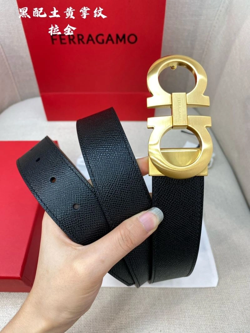 Brand-authenticated Ferragamo Belts