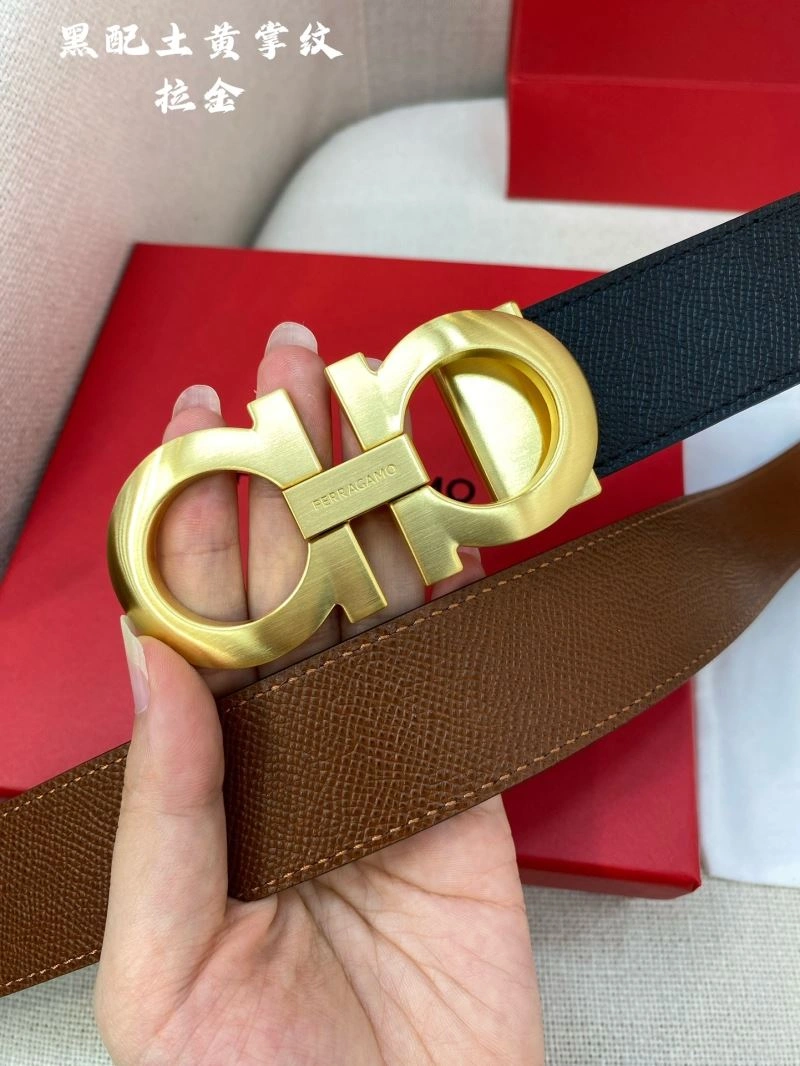 Brand-authenticated Ferragamo Belts