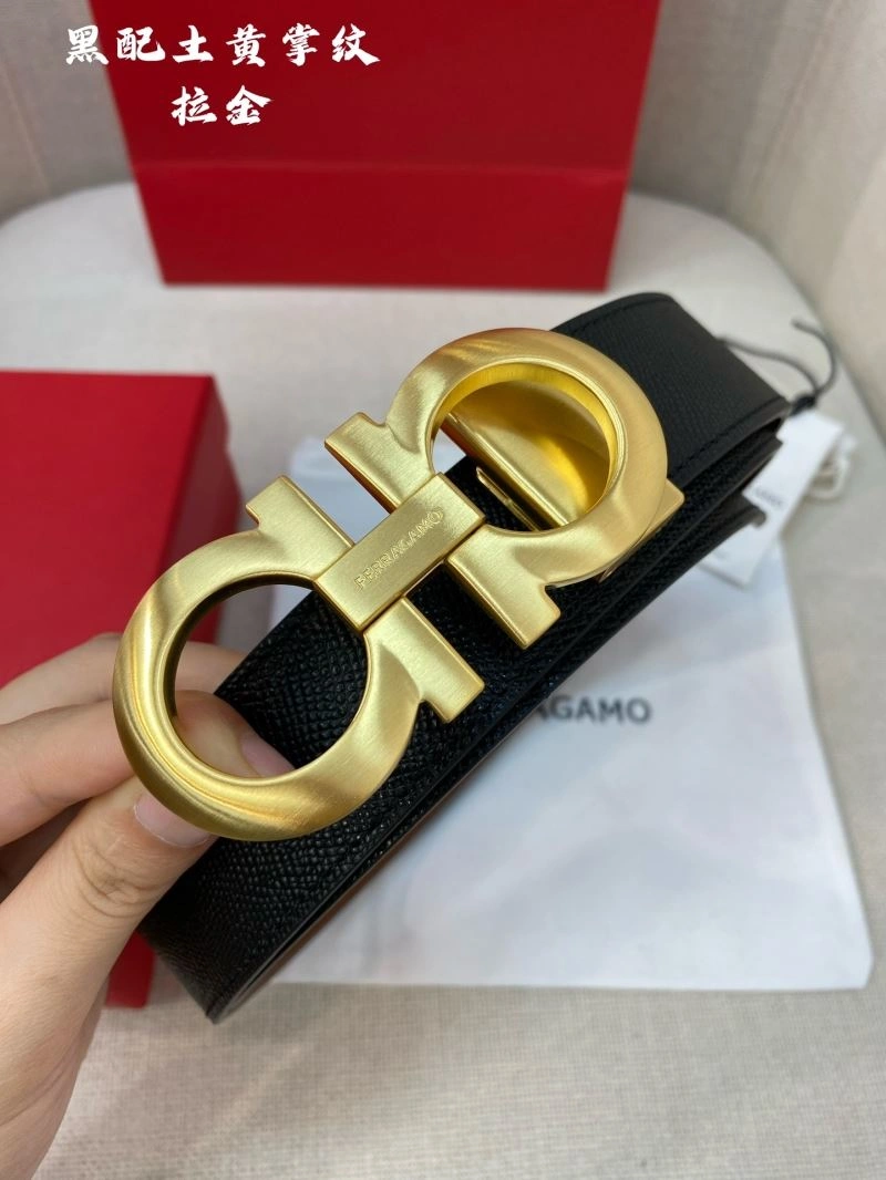 Brand-authenticated Ferragamo Belts