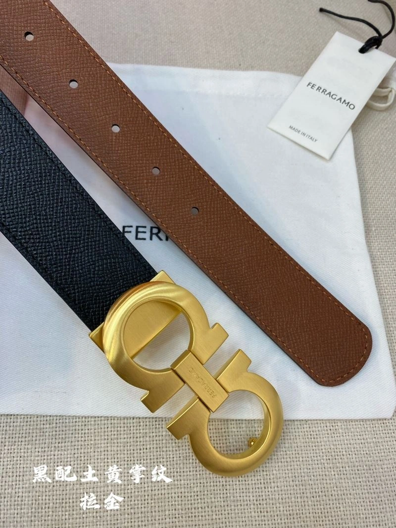 Brand-authenticated Ferragamo Belts