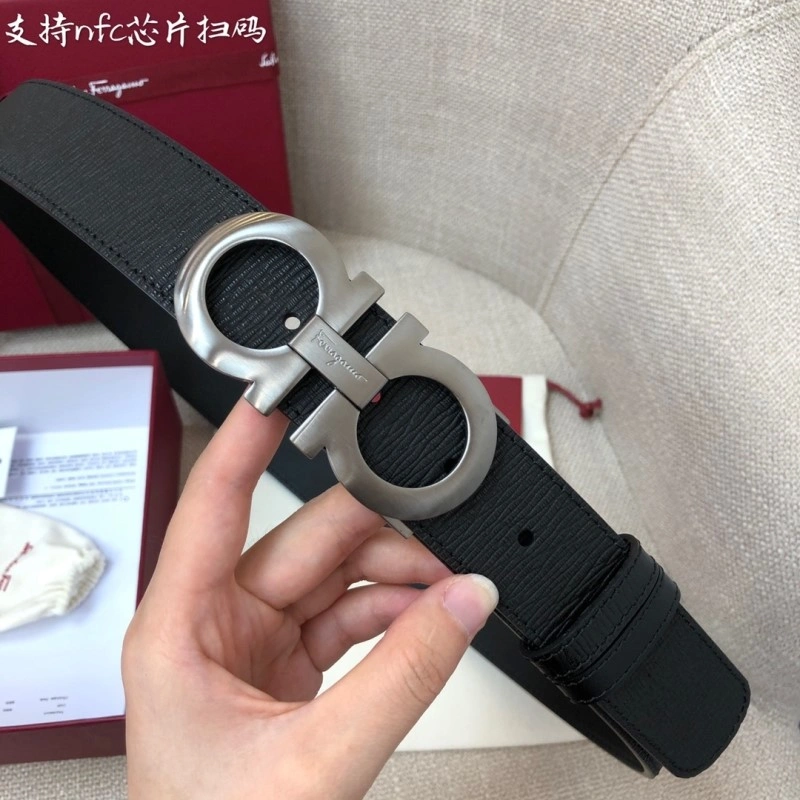 Brand-authenticated Ferragamo Belts