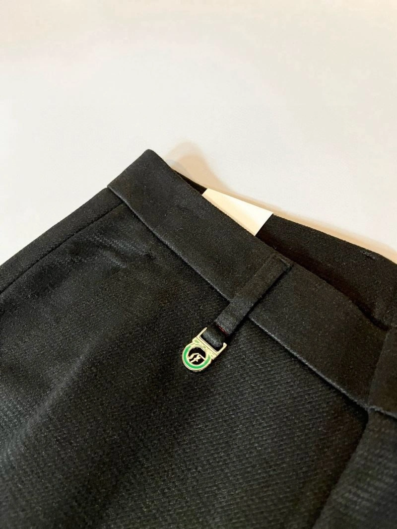 Brand-authenticated Ferragamo Long Pants