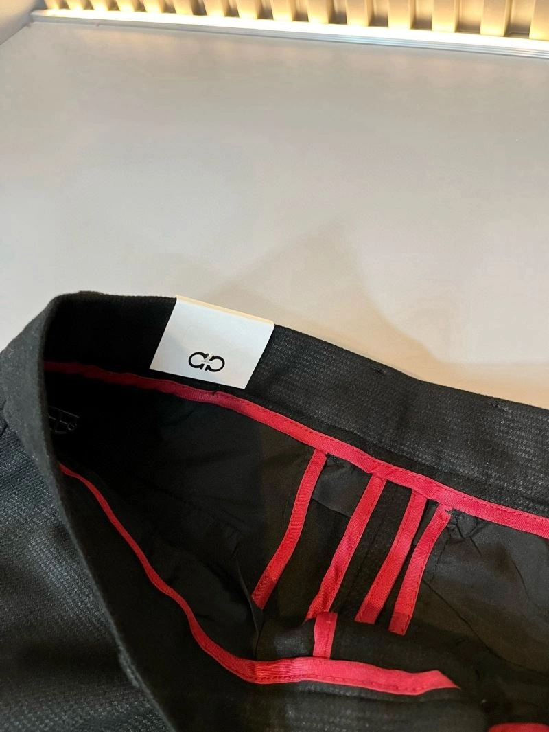 Brand-authenticated Ferragamo Long Pants