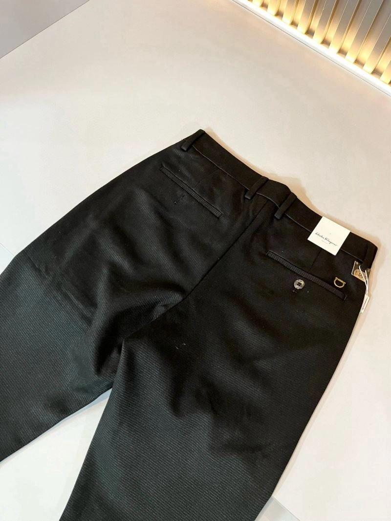 Brand-authenticated Ferragamo Long Pants