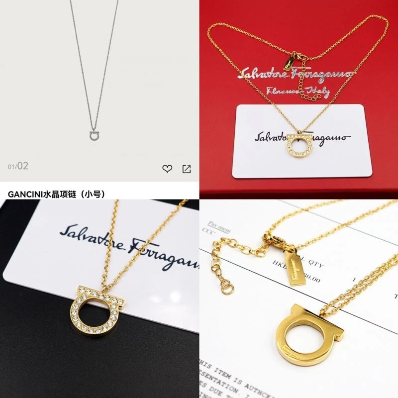 1:1 copy Ferragamo Necklaces