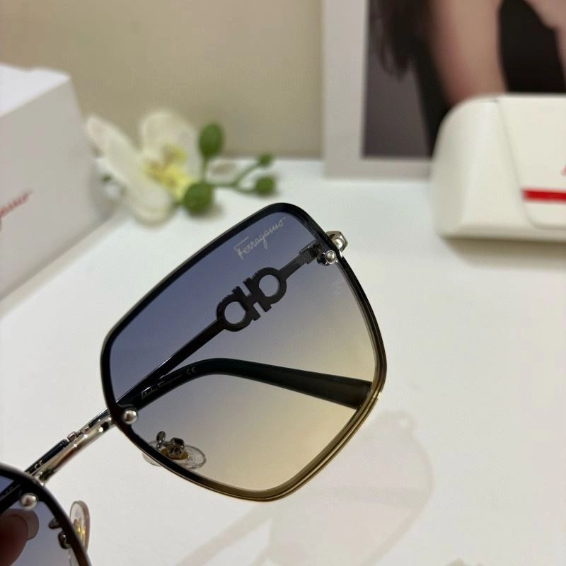 Brand-authenticated Ferragamo Sunglasses