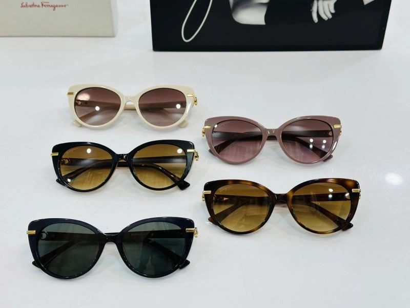 Accurate model Ferragamo Sunglasses
