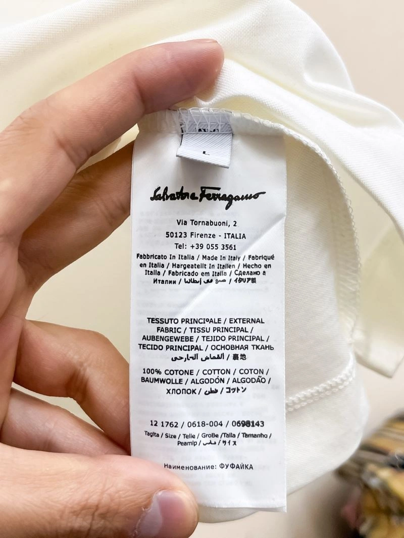 1:1 copy Ferragamo T-Shirts