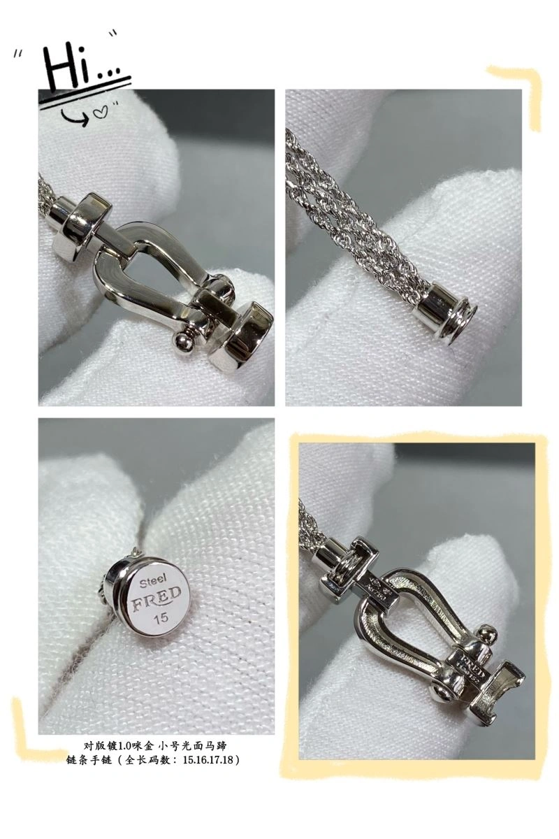 Brand-authenticated Fred Bracelets