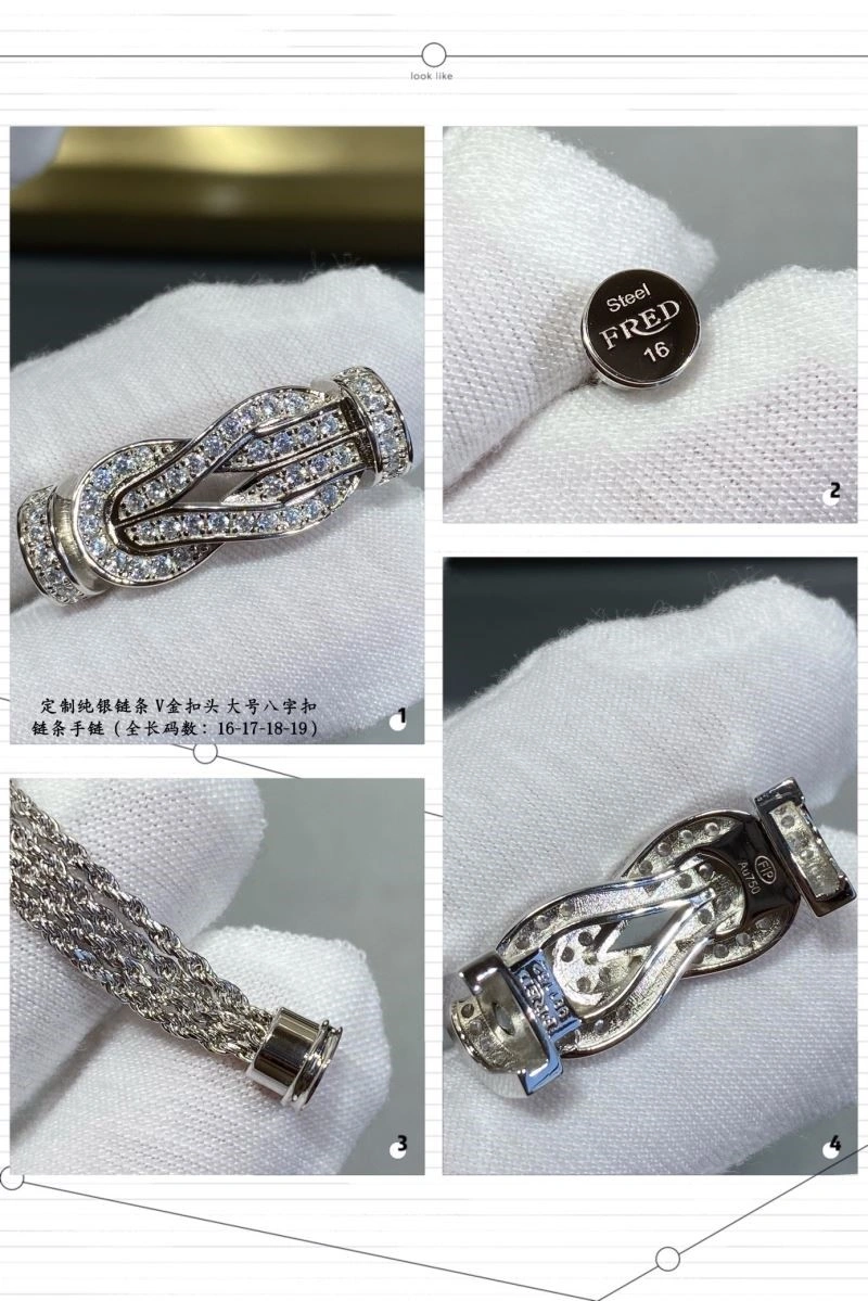 Mirror quality Fred Bracelets