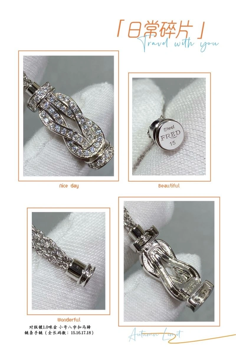 Top mirror Fred Bracelets
