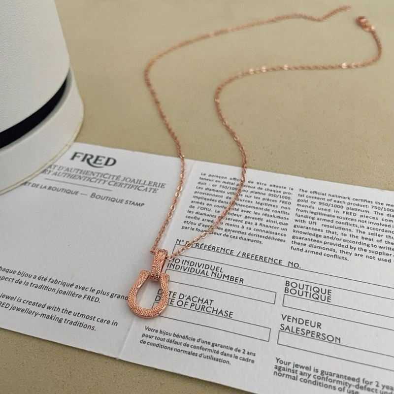 Cut-rate Fred Necklaces