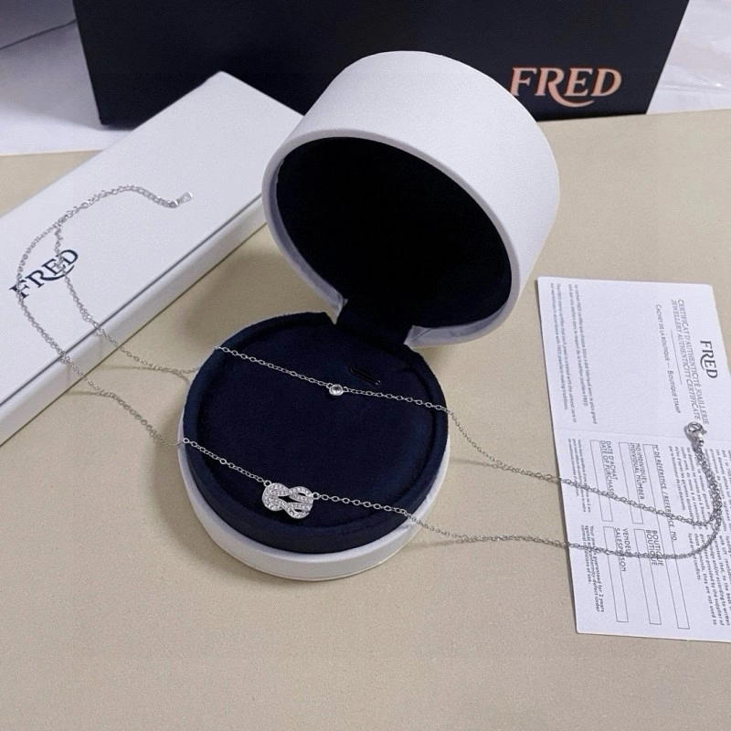 Brand-authenticated Fred Necklaces