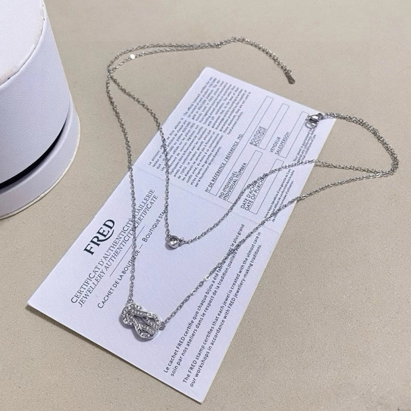 Brand-authenticated Fred Necklaces