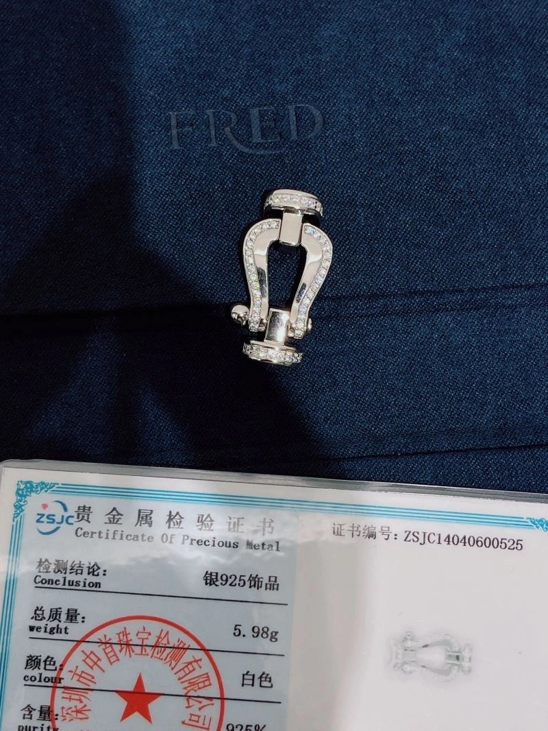 Brand-authenticated Fred Rings
