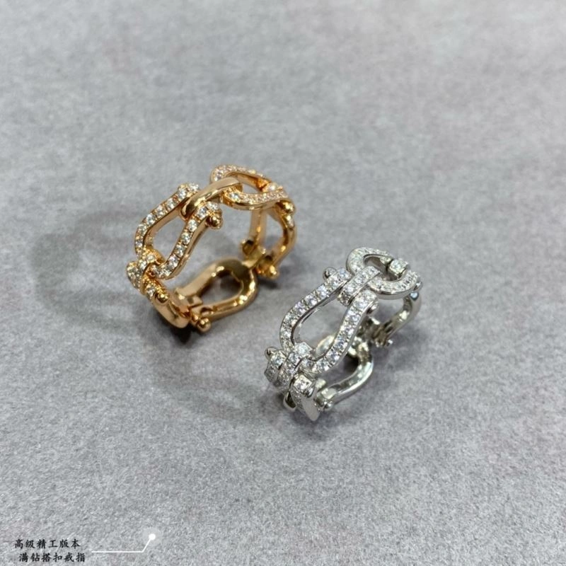 Exact replica Fred Rings