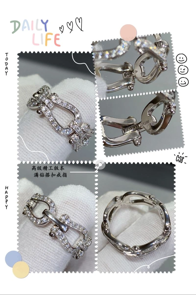 Exact replica Fred Rings