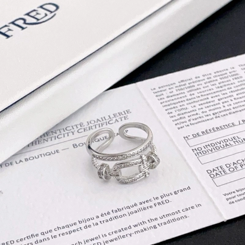 Brand-authenticated Fred Rings