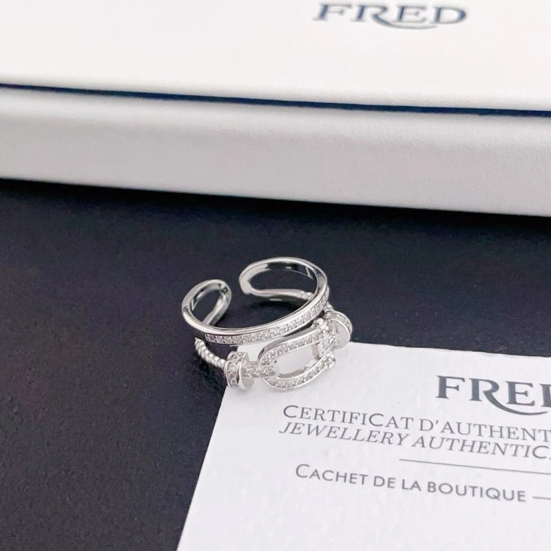 Brand-authenticated Fred Rings