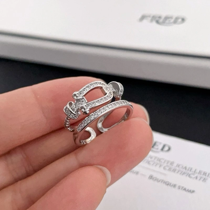 Brand-authenticated Fred Rings