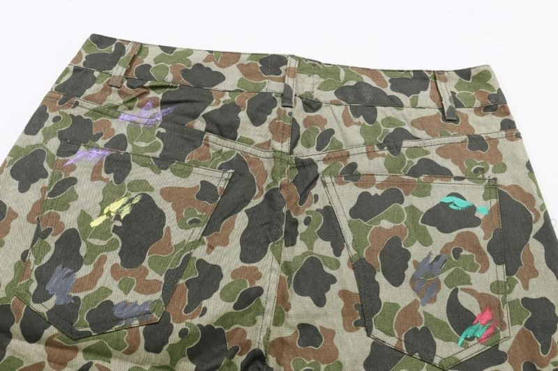 Brand-authenticated Gallery Dept Short Pants